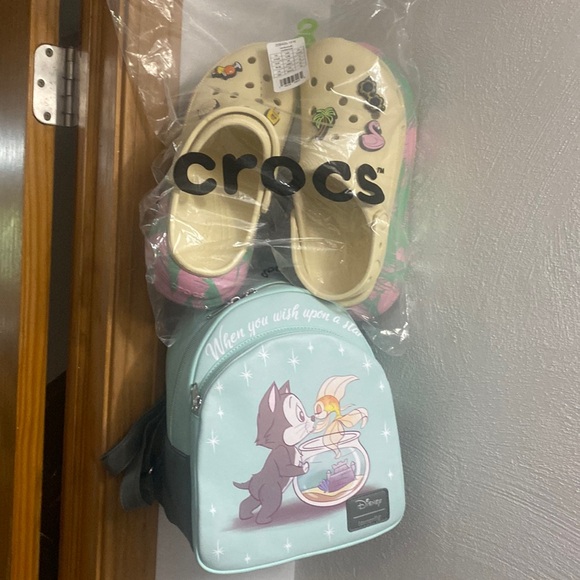 CROCS | Shoes | Loungeflydisneyfigarocleofishbowlcrocssz9 | Poshmark